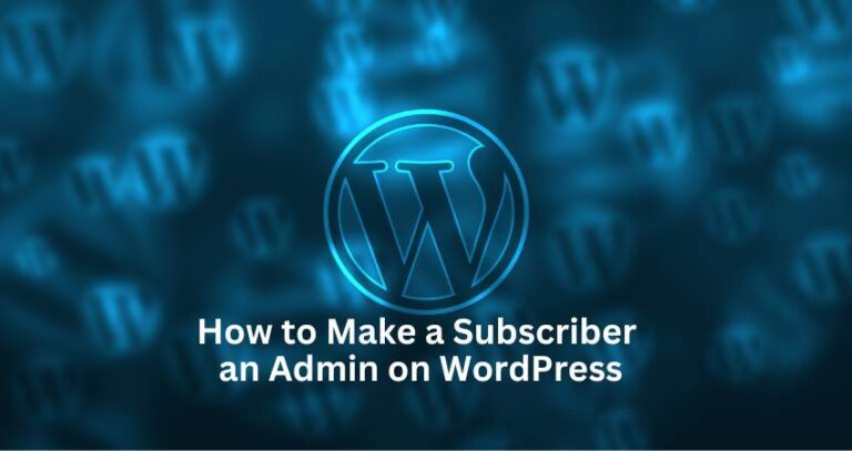 How To Make A Subscriber An Admin On WordPress - Elegant Blog Themes